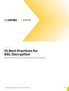 Best Practices For SSL Decryption How Recent PAN OS Innovations Can Help You Balance Risk