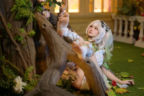 ALBUM 莱可Raika Raikajiang cosplay Nahida Genshin Impact photos Telegraph