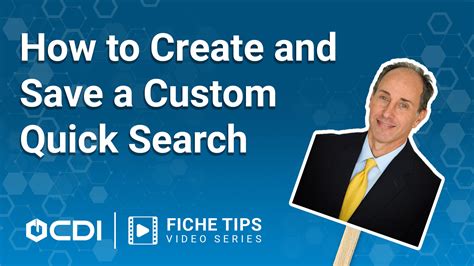 How To Create And Save A Custom Quick Search Laserfiche Cloud