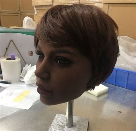 Huge Doll Head For 151 170cm Male Sex Toys With M16 Bolt Only A Head