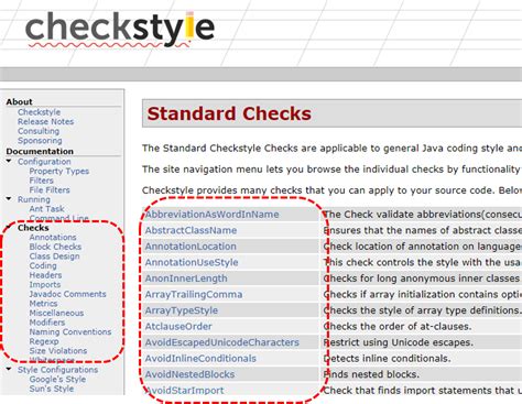 Code Conventions Check