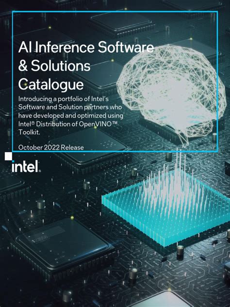 ai inference software solutions catalogue 2022 pdf