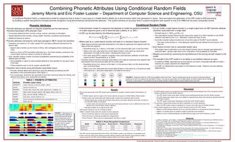 ppt combining phonetic attributes using conditional random fields powerpoint presentation id