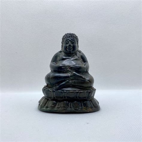 Sculpture Bronze Bouddha Chine Seconde moitié du Catawiki