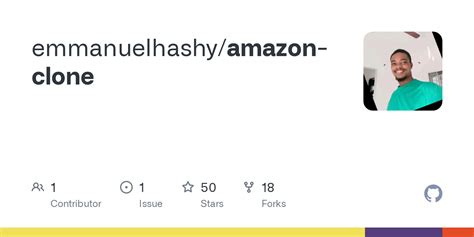 GitHub Emmanuelhashy Amazon Clone
