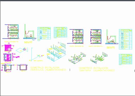 Plano De Inst Hidrosanitaria Para Conjunto De Banos 27872 Kb