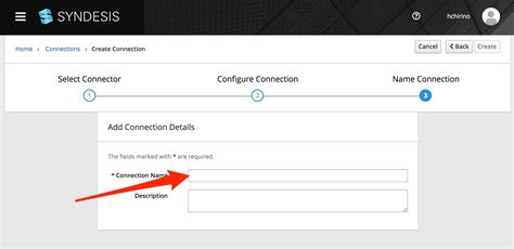When Creating A Connection Default The Connection Name To Be The