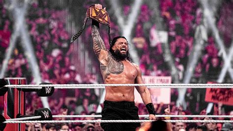 Exclusive Photos Of Roman Reigns Successful Fatal 4 Way Title Defense