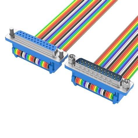Excixing Db25 Port Cable Pvc 25pin Db25 Parallel Male Female Connectors