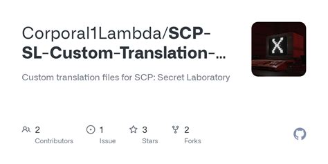 Github Corporal1lambdascp Sl Custom Translation Files Custom