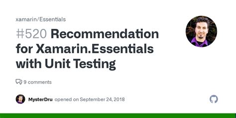 Recommendation For Xamarinessentials With Unit Testing · Issue 520