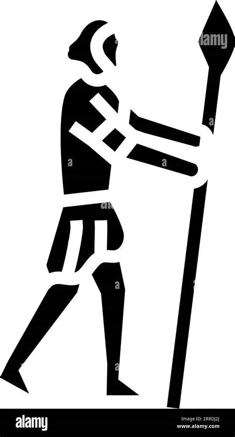 Homo Sapiens Human Evolution Glyph Icon Vector Illustration Stock Vector Image And Art Alamy