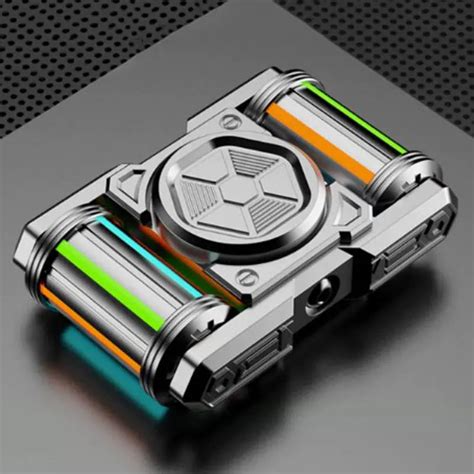 Luminous Tank Roller 101 Fidget Spinner Edc Metal Hand Spinner Adult F