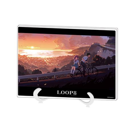 アクリルアートボード A5サイズ Loop8 02 自転車公式イラスト マイルストン 商品詳細