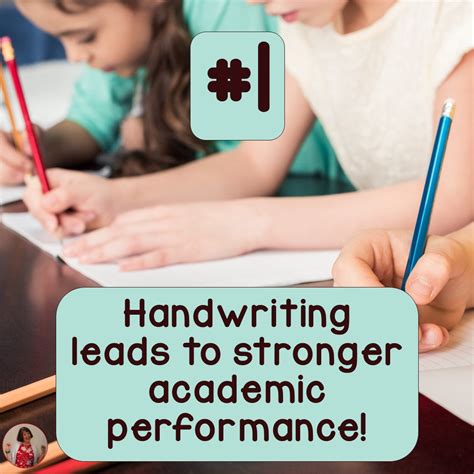 Seven Benefits Of Teaching Handwriting Elementary Matters