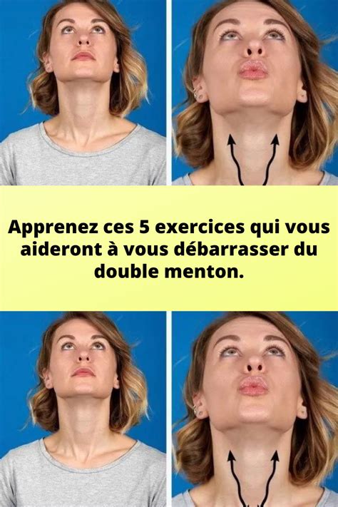 Apprenez ces 5 exercices qui vous aideront à vous débarrasser du double