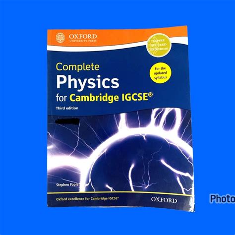 Complete Physics For Cambridge IGCSE Third Edition Hobbies Toys Books Magazines