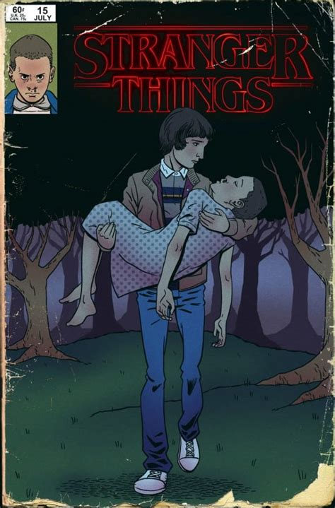 Stranger Things Reimaginado Como Tapas De Comics De Los 80s Cultura Geek