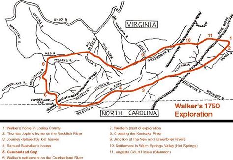 Thomas Walker Expedition In 1750 West Virginia History Virginia Good Doctor