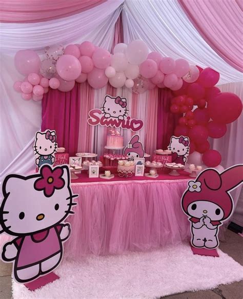 Hello Kitty Birthday Party Ideas Photo 2 Of 10 Artofit