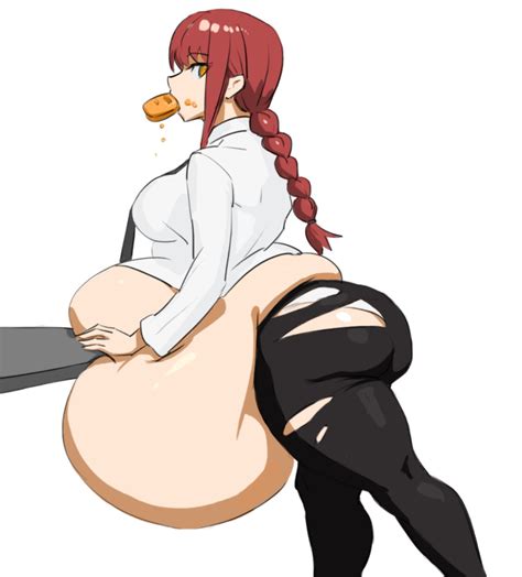 Rule 34 Baqua Belly Big Belly Big Breasts Chainsaw Man Chubby Eating Fat Fat Ass Inflation