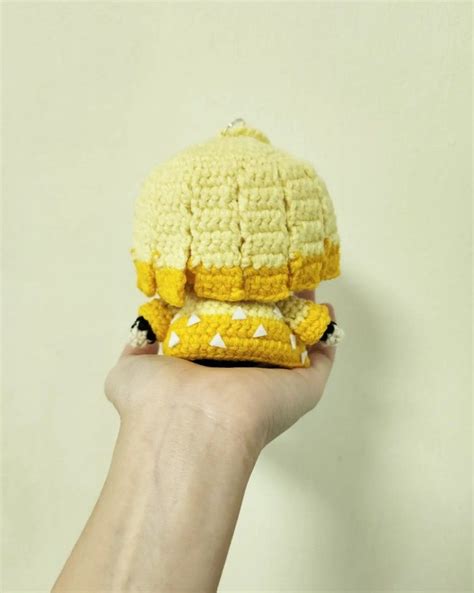 Crochet Zenitsu Doll Hobbies And Toys Stationery And Craft Handmade Craft On Carousell
