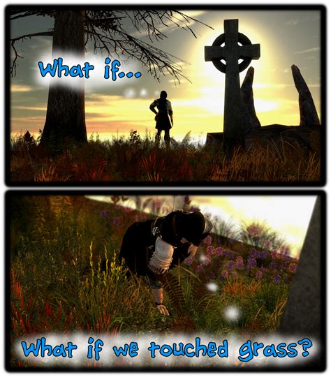 Touching Grass By Herrgobo On Deviantart
