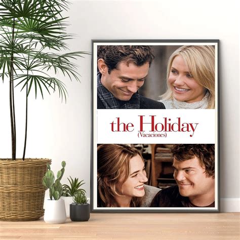 The Holiday 2006 Movie Poster Print Canvas Wall Art Room Decor