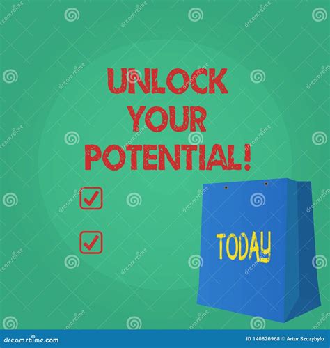 Text Sign Showing Unlock Your Potential Conceptual Photo Reveal Talent