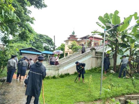 ရမ်းဗြဲမြို့၌ ၅၉ နှစ်မြောက် မြန်မာနိုင်ငံ ရဲတပ်ဖွဲ့နေ့ကို ကြိုဆိုဂုဏ်ပ