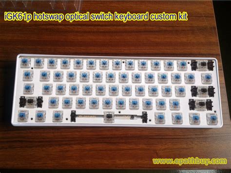 Optical Keyboard Kit Custom 65 Compact Optical Switch Aluminum Keyboard Kit