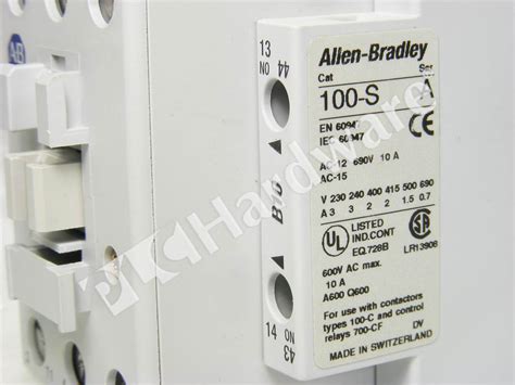 Plc Hardware Allen Bradley 100 C30d10 Series B Used Plch Packaging