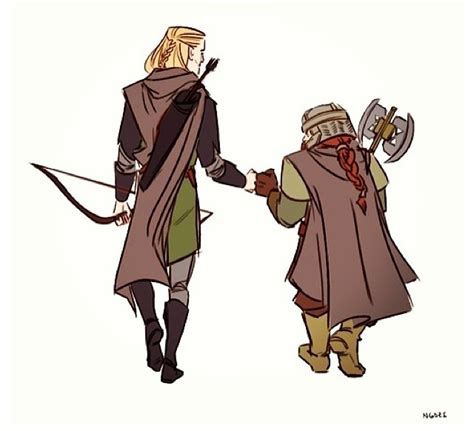 Epic Brofist Legolas And Gimli Legolas Lord Of The Rings