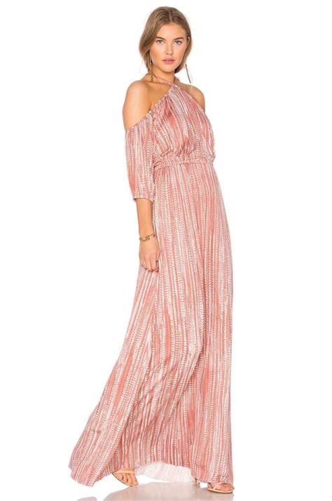 Cold Shoulder Maxi Dresses On Trend For Spring 2017