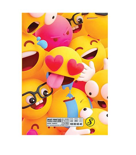 سمارت دبوس 40 ورقه انجليزى A4 Smart Stationery