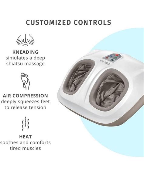 Homedics Shiatsu Air 20 Foot Massager With Heat Macys