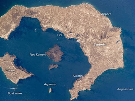 Escape From Thera Santorinis Colossal Volcanic Eruption