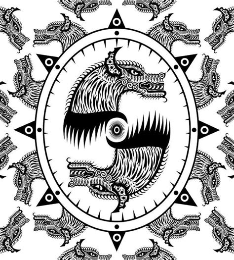 Nahuales Por Adrian Acosta Meza Adriarte Logo Ideas Tequila Character