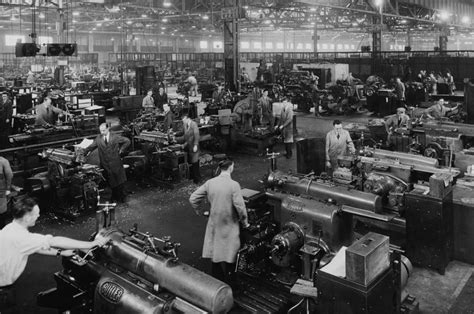 Manufacturing Floor Wwii 1940s Kinesis