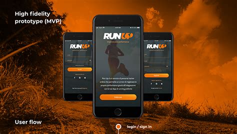 Running App Concept UX UI Design Project On Behance