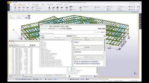 Tekla Structures Organizer Part 3 Customizing Property Templatesreports Youtube
