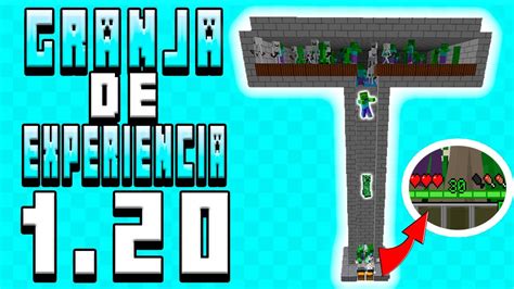 GRANJA De EXPERIENCIA Minecraft 1 20 1 21 Java Y Bedrock YouTube