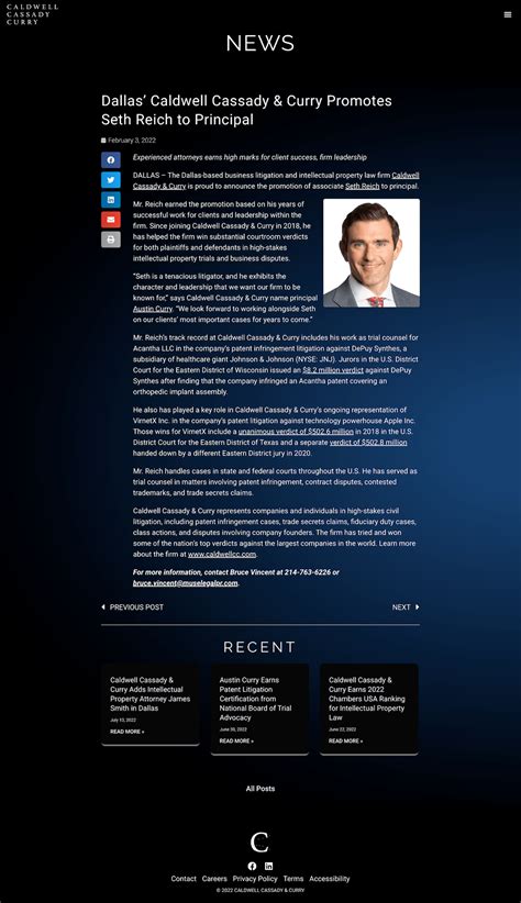 Caldwell Cassady And Curry Dallas Web Design And Development Dallas Tx