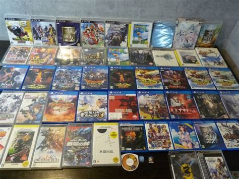 【傷や汚れあり】未開封有 Ps3 Ps4 Psp Ps Vita ゲーム ソフト まとめて 65本以上 セット プレステ ソウルサクリファイス