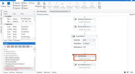 Getting An Error As Object Reference Not Set To An Instance Of An