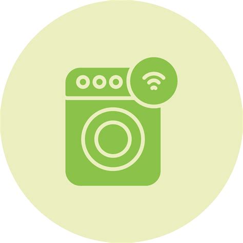 Smart Washing Machine Vector Icon 27915362 Vector Art At Vecteezy