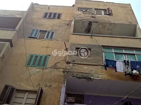 إخلاء عمارة من 7 طوابق لخطورتها على السكان بالخانكة مصراوى