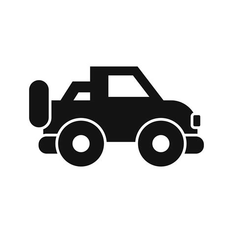 Vector Jeep Icon 421224 Vector Art At Vecteezy