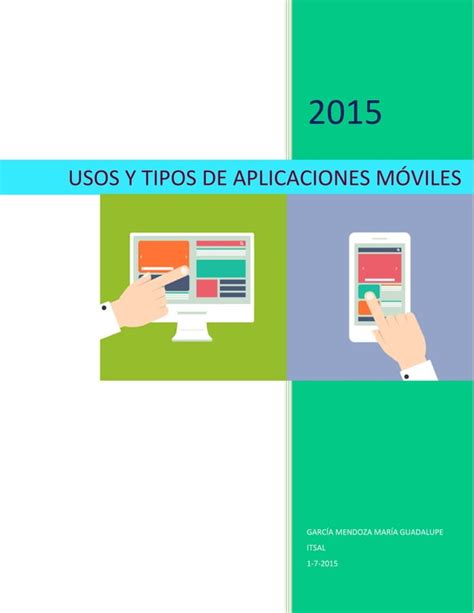 Usos Y Tipos De Aplicaciones Moviles PDF