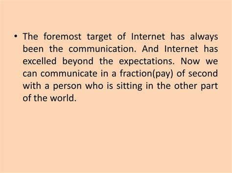 Internet Based Communication Ppt